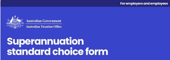Superannuation Standard Choice Form